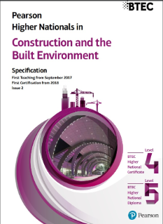 BTEC Higher Nationals Construction and the Built Environment (2017) RQF ...