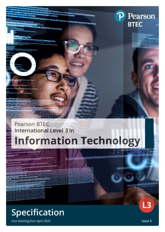 Pearson International BTEC Level 3 in IT | Pearson qualifications