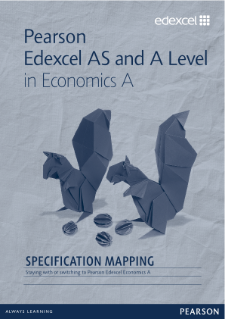 Edexcel AS and A level Economics A 2015 | Pearson qualifications