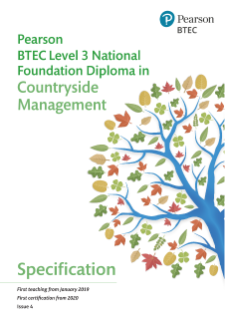 BTEC Nationals | Countryside Management (2019) | Pearson qualifications