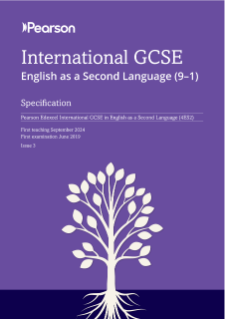 Edexcel International GCSE English as a Second Language (ESL) 2023 ...