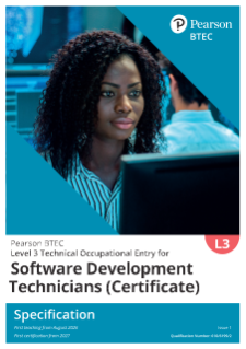 BTEC Level 3 Technicals Software Development Technicians | Pearson ...